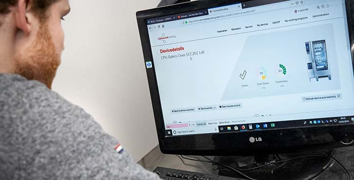 Connectivity on the rise in professional kitchens.