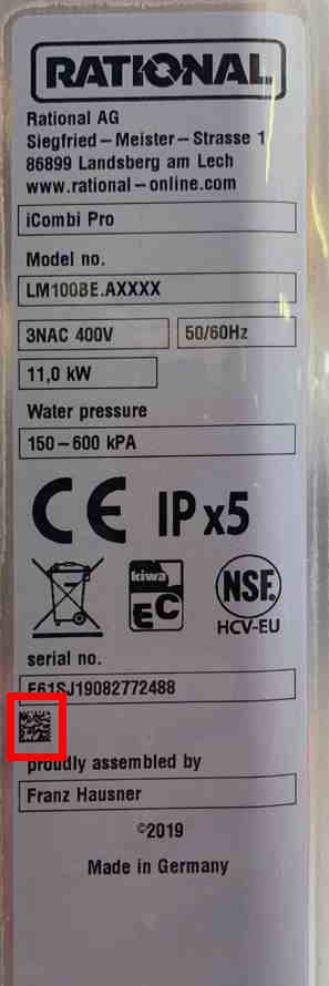 RATIONAL technischer Support